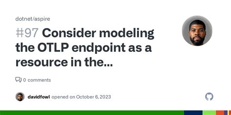 Consider Modeling The Otlp Endpoint As A Resource In The Application
