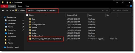 How To Easily Gather Ivanti Epm Logs From A Windows Client Device