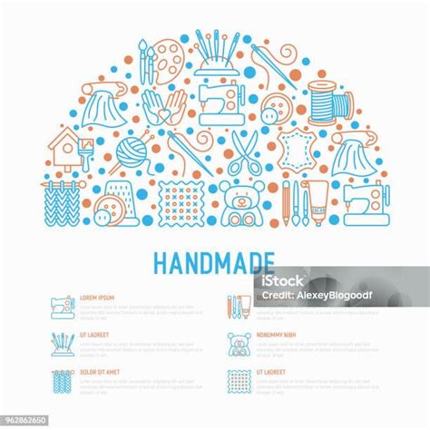 얇은 선 아이콘으로 30 원에 수 제 개념 재봉틀 뜨개질 바느질 그림 자 수가 위 스레드 원사 핀 현대 벡터 일러스트 워크샵에 대 한 템플릿입니다 가위에 대한 스톡 벡터