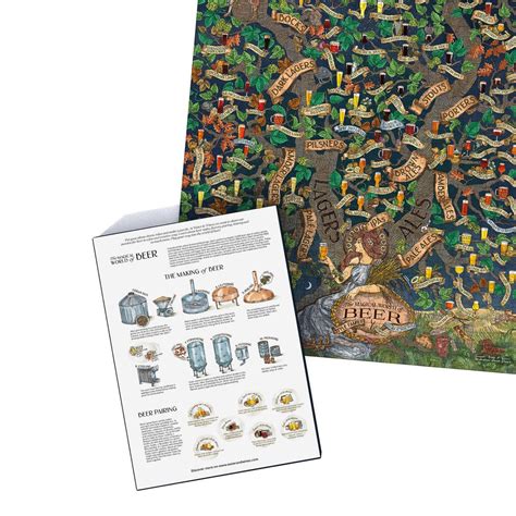 Puzzle De 1000 Pièces Les Bières 48 X 68 Cm Cartovia