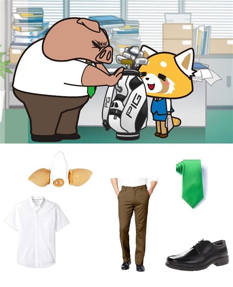 Director Ton From Aggretsuko Costume Guide Carbon Costume