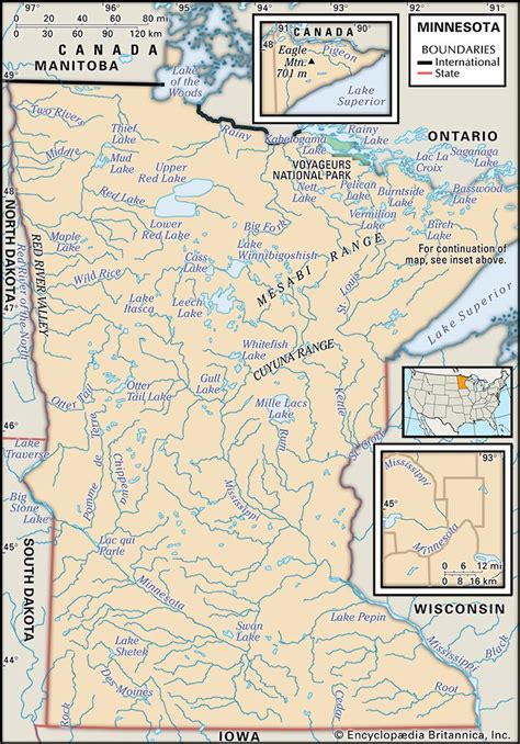 Minnesota History Map Cities And Facts Britannica