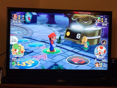 Toad And Yoshi Looking Sus R Marioparty