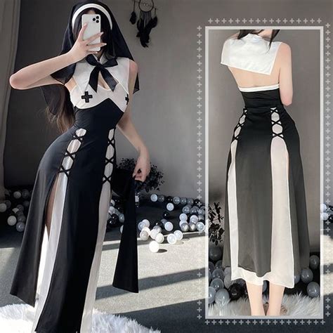 Sleeveless Nun Costume Yomorio