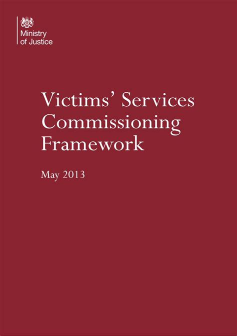 Pdf Victimsâ€™ Services Commissioning Framework Dokumen Tips