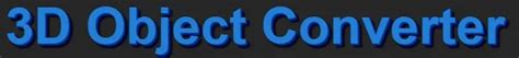 3d Object Converter Ragezone Mmo Development Forums