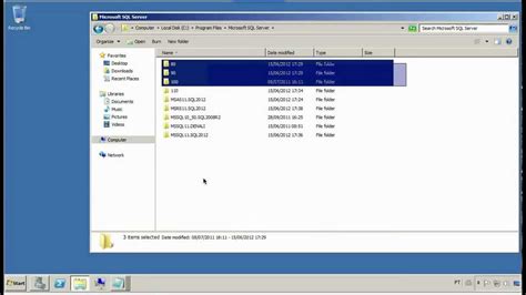 Resolvendo Problemas Instalação Do Sql 2012 Youtube