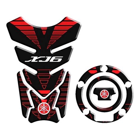 Adesivo Tankpad 3D Protetor Tanque Bocal Yamaha Xj6 Shopee Brasil