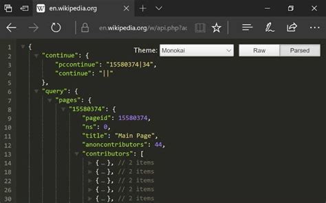 Soon In February Microsoftedge Can Have Json Displayed In The Browser
