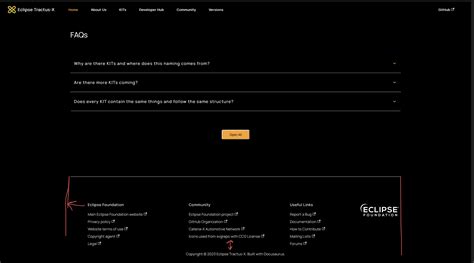 Footer Optimization And Adding Eclipse Logo To Footer Issue