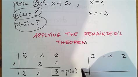 Ruffini´s Rule Examples Youtube