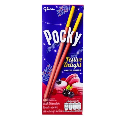 Pocky Festive Delight Biscuit Sticks Candy Funhouse Candy Funhouse Us