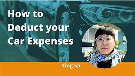 How To Deduct Your Car Expenses Youtube