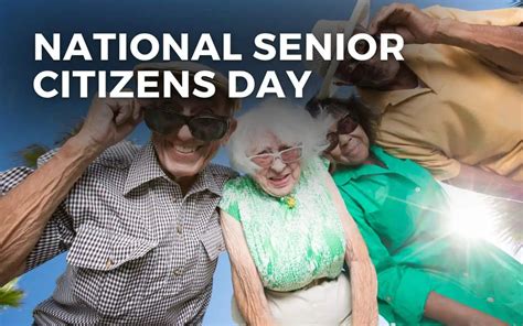 National Senior Citizens Day August 21 2024 Angie Gensler