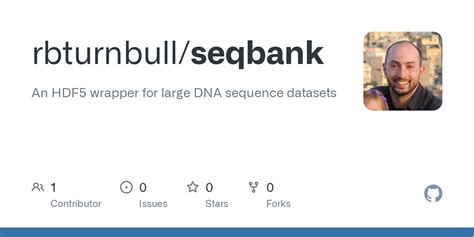 github rbturnbull seqbank an hdf5 wrapper for large dna sequence