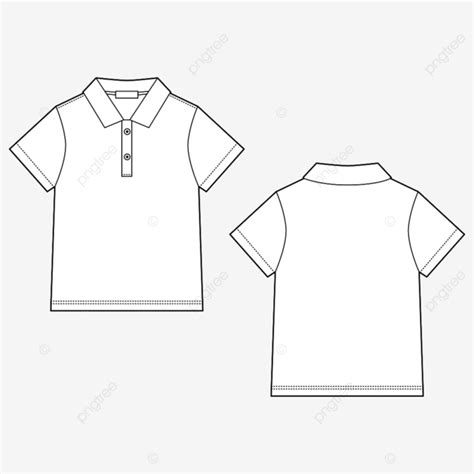 Polo T Shirt Vector Design Images White Polo T Shirt Design Template