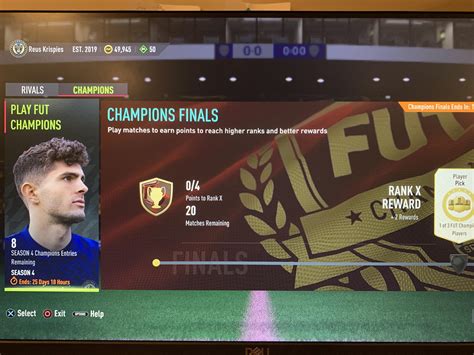 First Fut 22 Weekend League Wish Me Luck 😅 Any Tips Are Appreciated