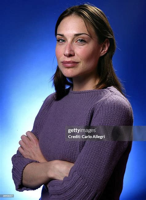 Actress Claire Forlani Poses For A Portriat In Support Of Her Film