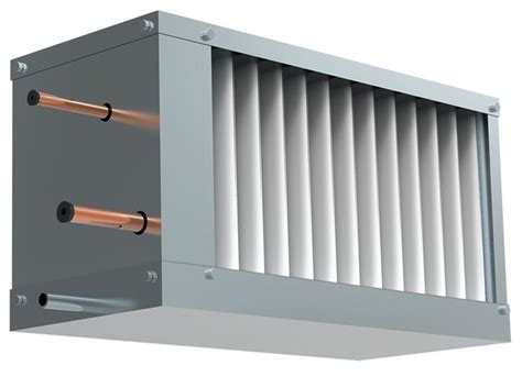 Фреоновый охладитель Airone WHR-R 400x200/3 для прямоугольных каналов ...
