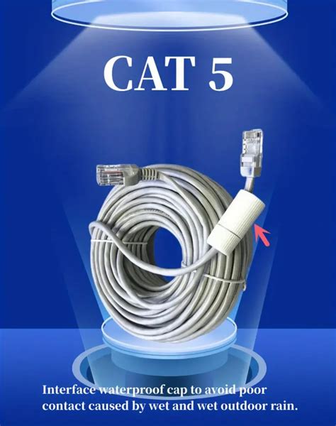 Cables Ethernet Comunicación Red Alta Calidad 20m30m Cables Temu Mexico