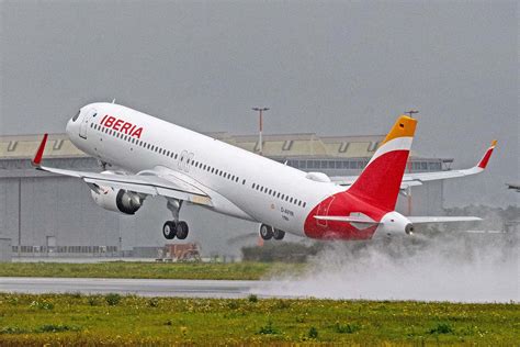 Iberias First A321xlr Completes Maiden Flight Air Data News