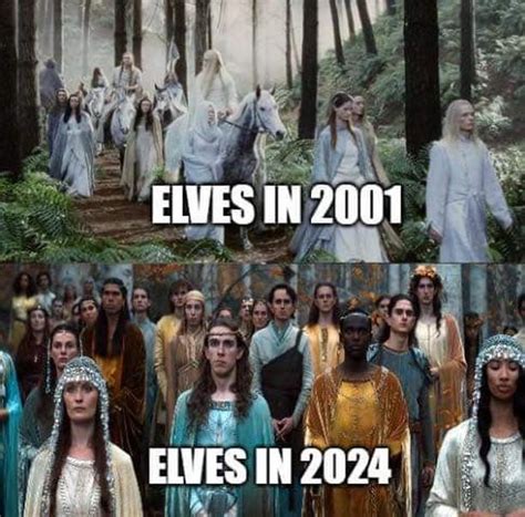 반지의 제왕 세계관 엘프 근황 