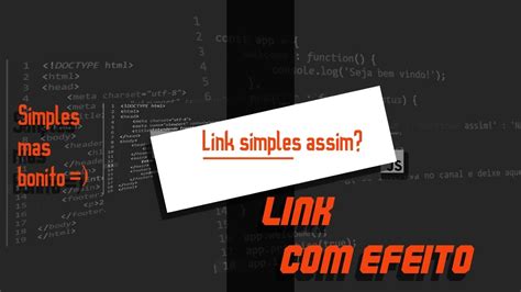 Aprenda A Deixar Seu Link Animado Usando Apenas Css YouTube
