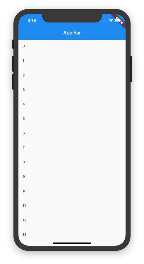 Material Design Scaffold For Flutter