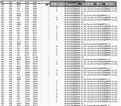 提取基因组内一定区间内的所有基因id 基因序列（零代码） 知乎