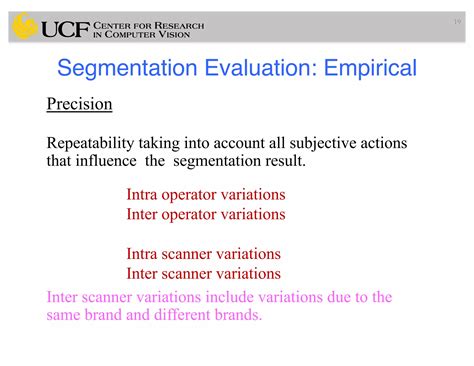 Lec14 Evaluation Framework For Medical Image Segmentation Pdf