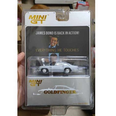 現貨 Mini Gt 007 007e Aston Martin Db5 Goldfinger 英文版 蝦皮購物