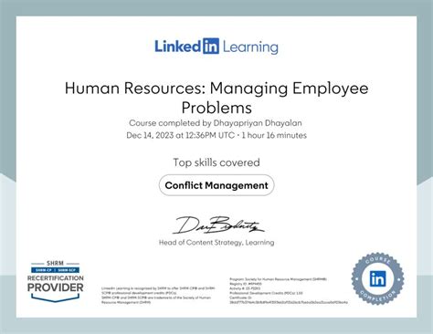 Dhayapriyan Dhayalan On Linkedin Certificate Of Completion