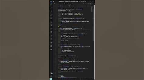 Get Total Notes Count From Pinia Store Using Getter Vue Composition