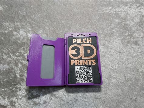 3d Printed Tri Fold Safenet Otp 110 And Rsa Badge Holders Etsy