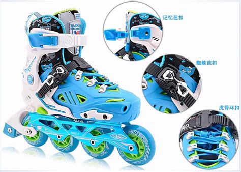 Gosome Hot Pink Inline Skates Double Layer Shoe Shell Roller Skates