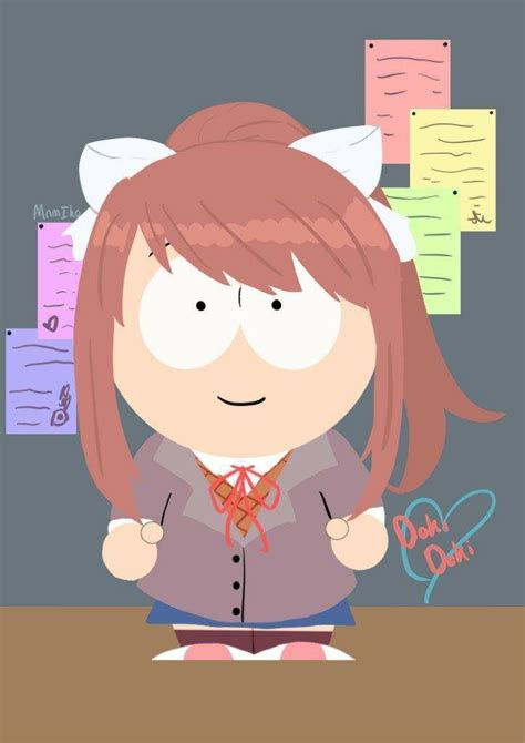 South Park Picturecomics Doki Doki Literature Club Au South Park Park Pictures South