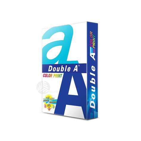Double A Color Print กระดาษถ่ายเอกสาร ขนาด A4 หนา 90 แกรม 500แผ่น 1