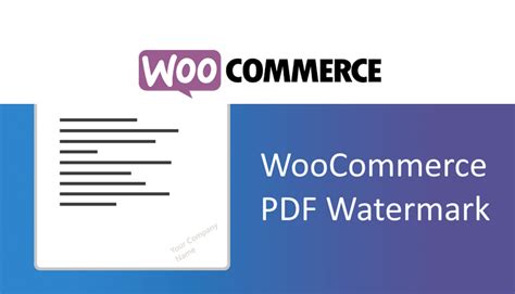 woocommerce pdf watermark extension gplplace
