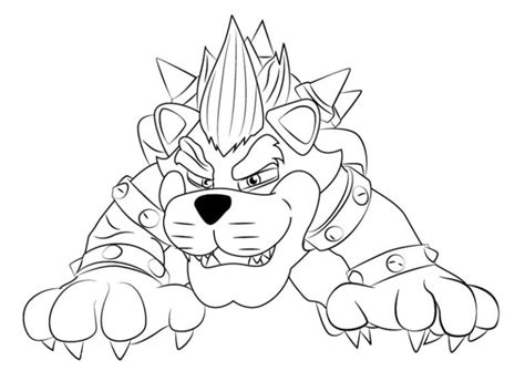 Kolorowanki Bowser Darmowe Malowanki Do Wydruku