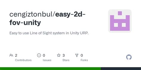 Github Cengiztonbuleasy 2d Fov Unity Easy To Use Line Of Sight