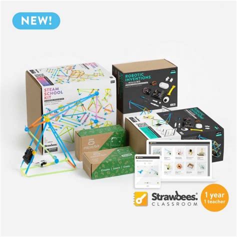 Strawbees Steam Classroom Robotics Microbit