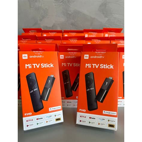 Xiaomi Mi TV Stick MDZ 24 AA De Voz Full HD 8GB Preto Pronta Entrega