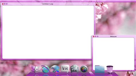 Did More Work On My Frutiger But Pink Stream Layout All Icons Made