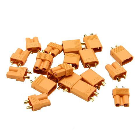 Xt30 Power Connector Plug Socket For Rc Quadcopter Helicopter Airplane