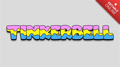 Tinkerbell Acid Text Effect Generator