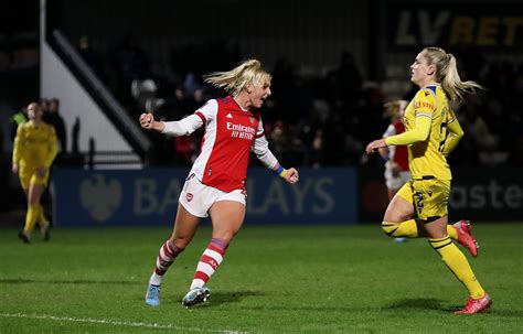 Focus On Hotshot Striker Stina Blackstenius Arsenal Women Squad Player