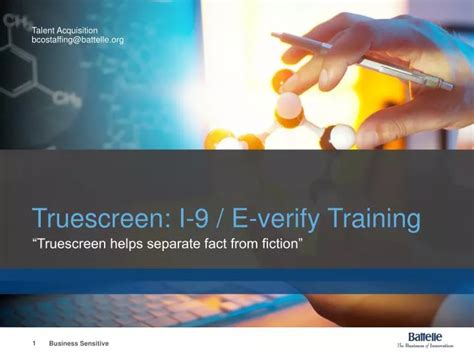 Ppt Truescreen I 9 E Verify Training Powerpoint Presentation Free