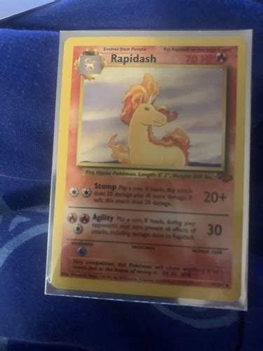 Rapidash Jungle Set 4464 Uncommon Pokemon Card Unlimited