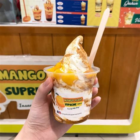 Manggo Float Minuman Tradisi Filipina