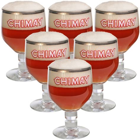 Monastery Greetings Chimay Glass Set Of 6 Religious And Spiritual